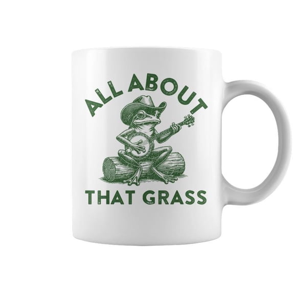Bluegrass Frog Playing Banjo Country Music Fan Coffee Mugs - Walmart.com