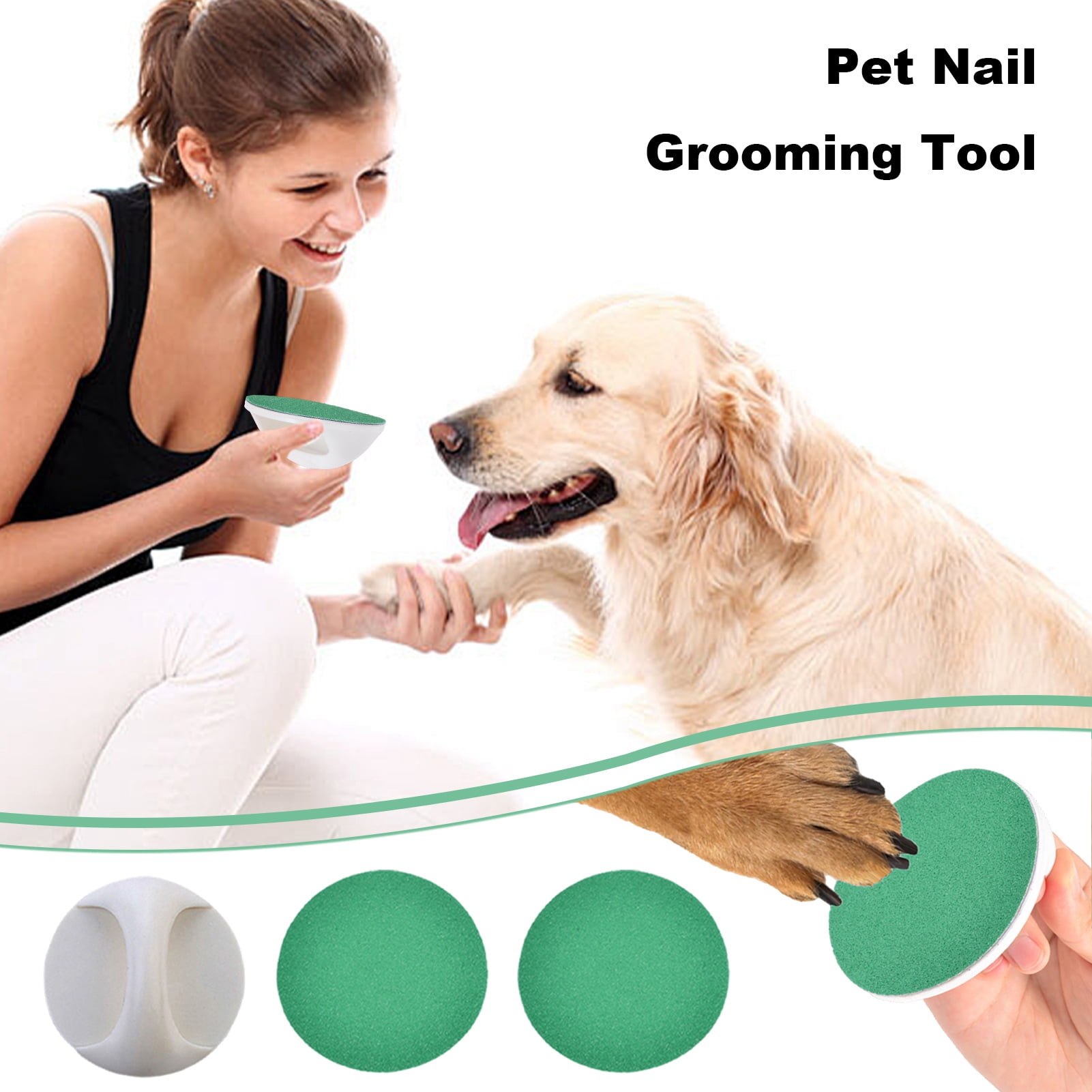 Bullpaw Dog Nail File Kit for Stress-Free Grooming Ergonomic Design ...