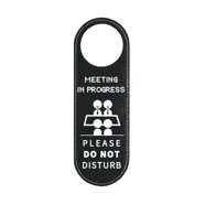 Uxcell Do Not Disturb Door Hang Sign Double Sided Privacy Sign Red 1 ...