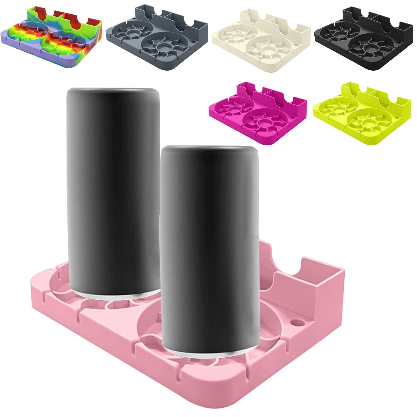 Bluelans Silicone Cup Drying Rack Portable Tumbler Stand for Water ...