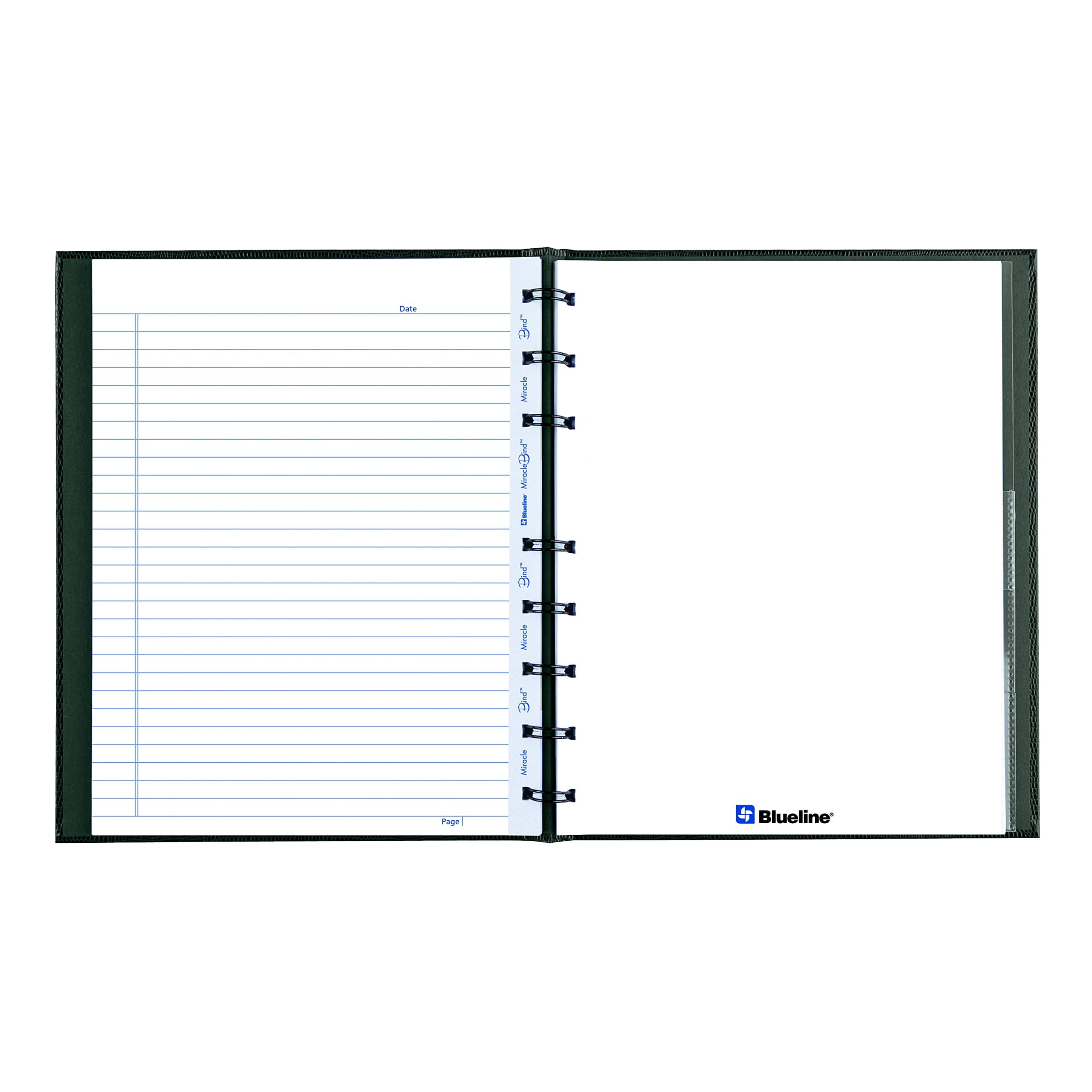 Blueline MiracleBind Notebook Accessory, White Board with Erasable Pen ...