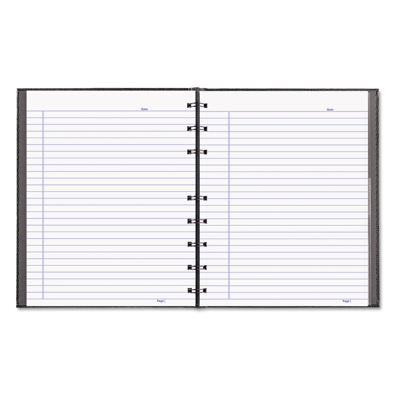Blueline NotePro Notebook, 1-Subject, Narrow Rule, Black Cover, (75) 9. ...