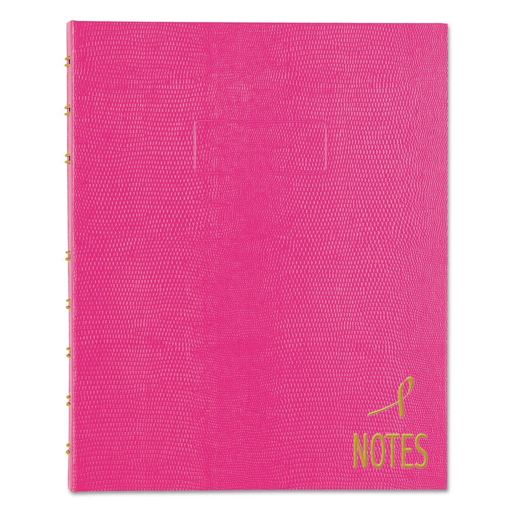 Pink Ribbon Notepro Notebook, 1 Subject, Narrow Rule, Bright Pink Cover ...