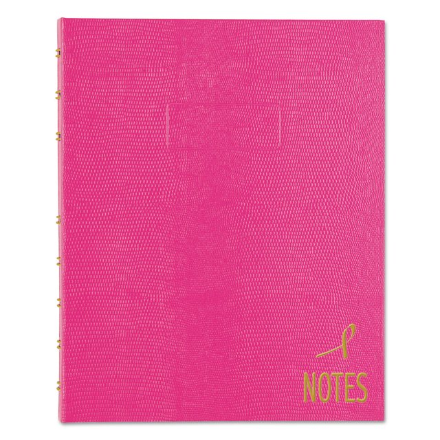 Pink Ribbon Notepro Notebook, 1 Subject, Narrow Rule, Bright Pink Cover ...