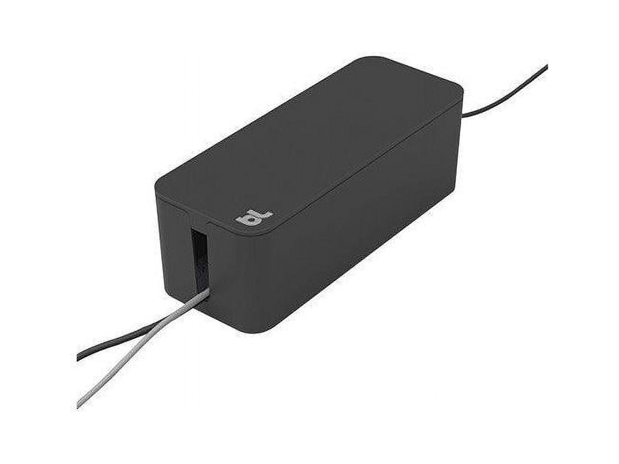 Bluelounge Cable Management Box, 16"Wx6-1/4"Lx5-1/4"H, Black ...
