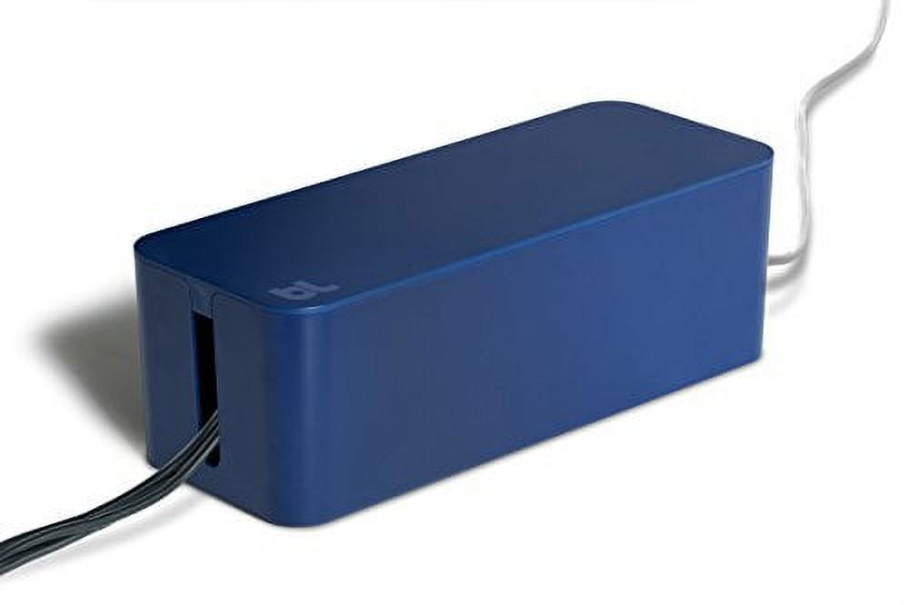 Bluelounge CableBox, Cable Management System, Moonlight Blue - Walmart.com