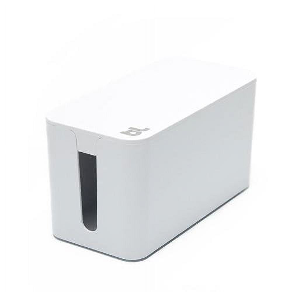 Bluelounge CableBox Mini for Desktop Cable and Cord Management - White ...