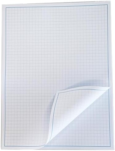 Blueprint and Graph Paper Pad - 50 Sheets Per Pad - 70lb Text - For ...