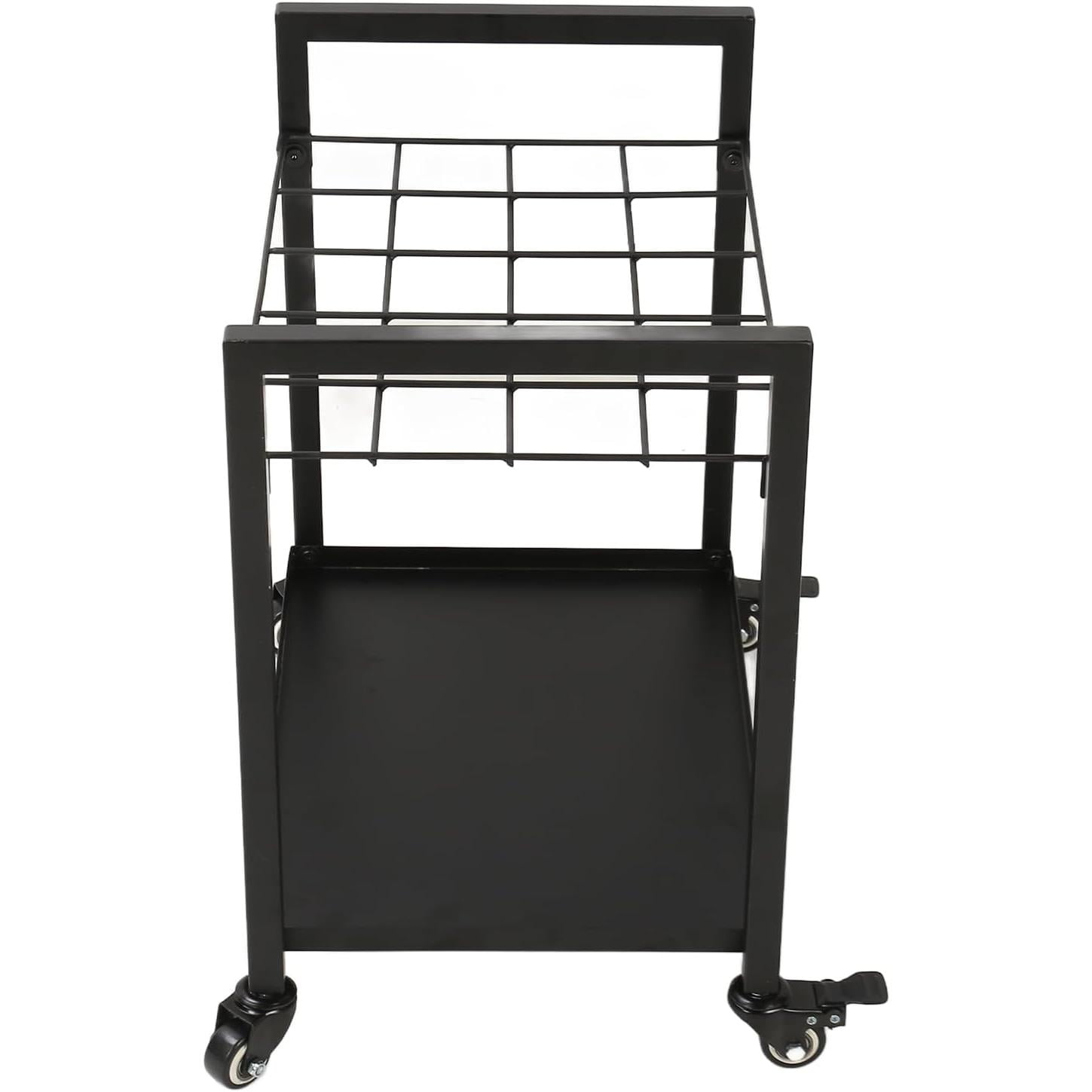 Blueprint Storage Rack Cart, 20 Slots Metal Blueprint Roll File Holder ...