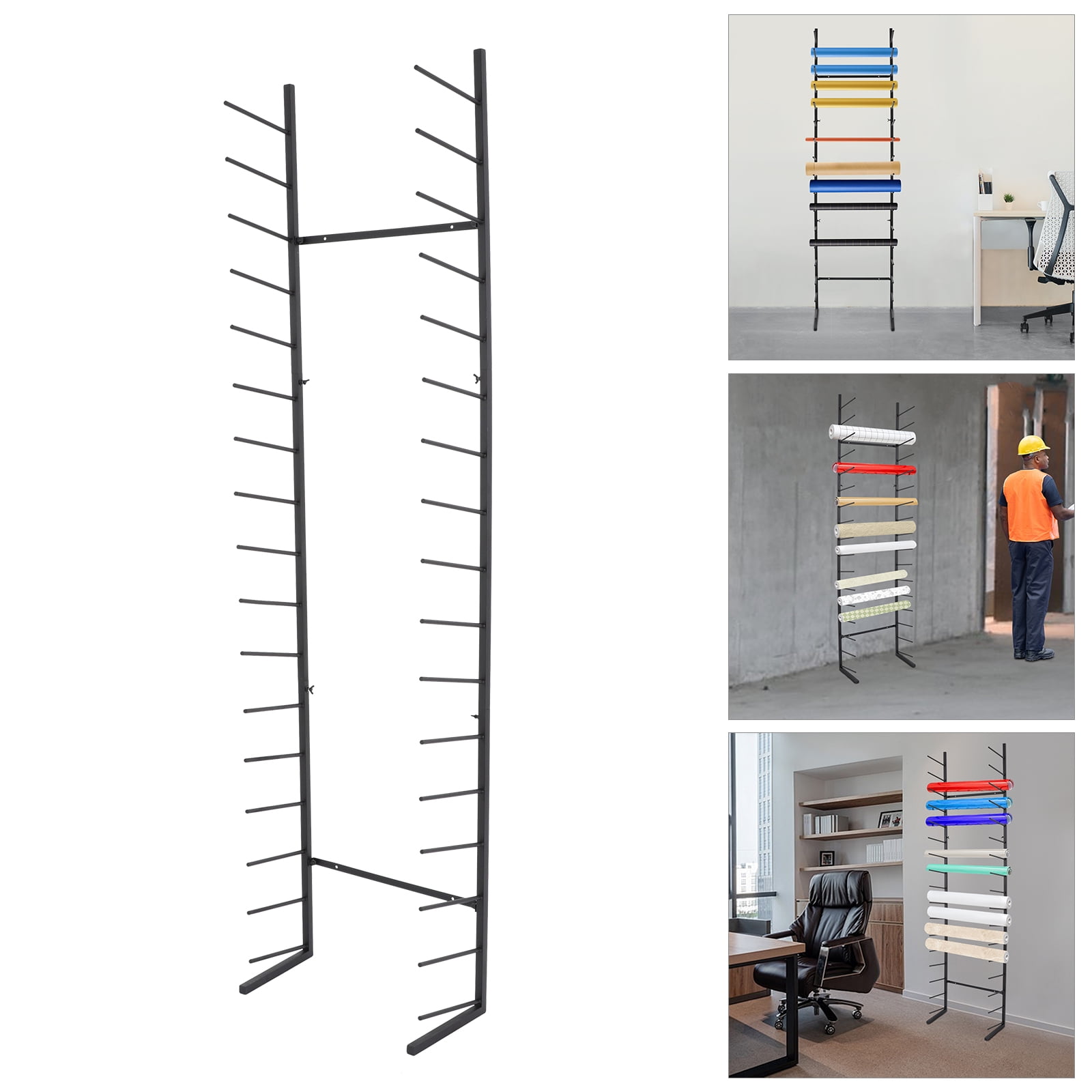 Blueprint Storage Rack, Poster Display Rack, Blueprint Roll File Holder ...