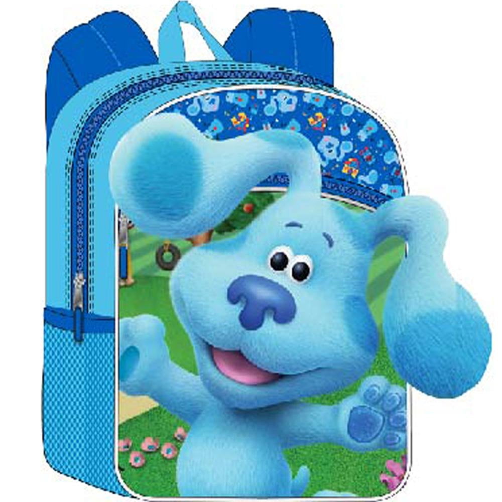 "Blue's Clues 16"" Stylish Backpack with Shaped Ears, Perfect Bookbag ...
