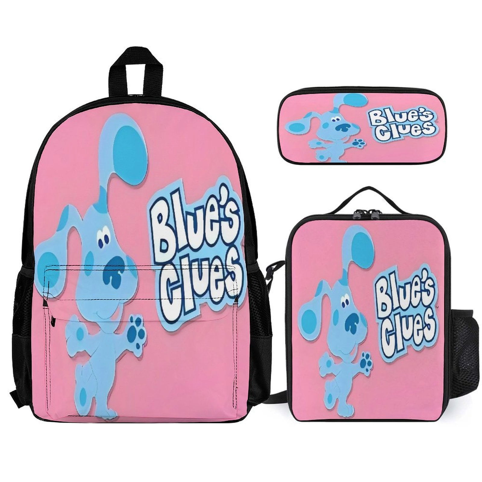 Blues Clues Backpack 3-Piece Set | 16.5" Backpack, Pencil Case and ...