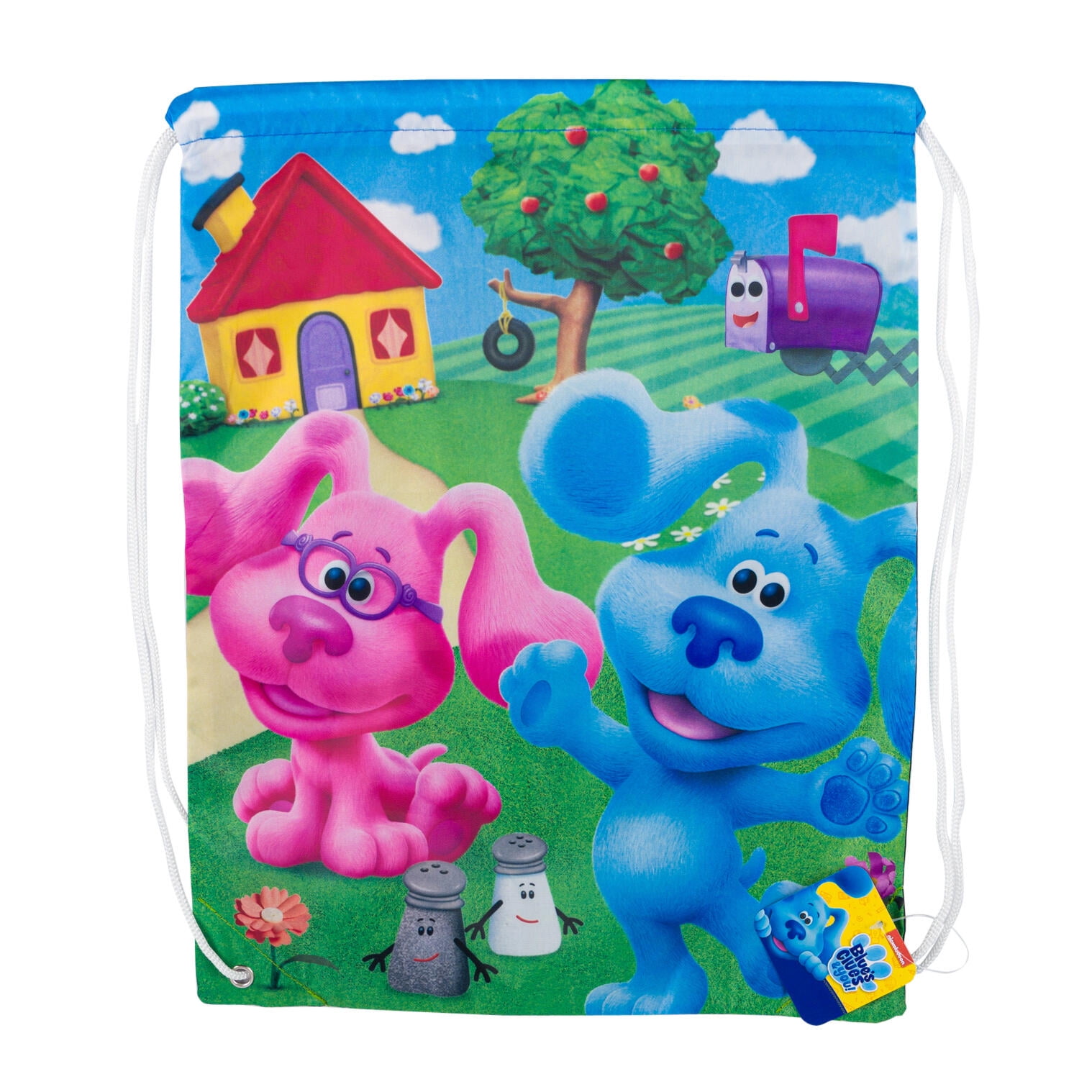Blues Clues 18" Cinch Bag for Gym, Sports, and School Use, Suitable for ...