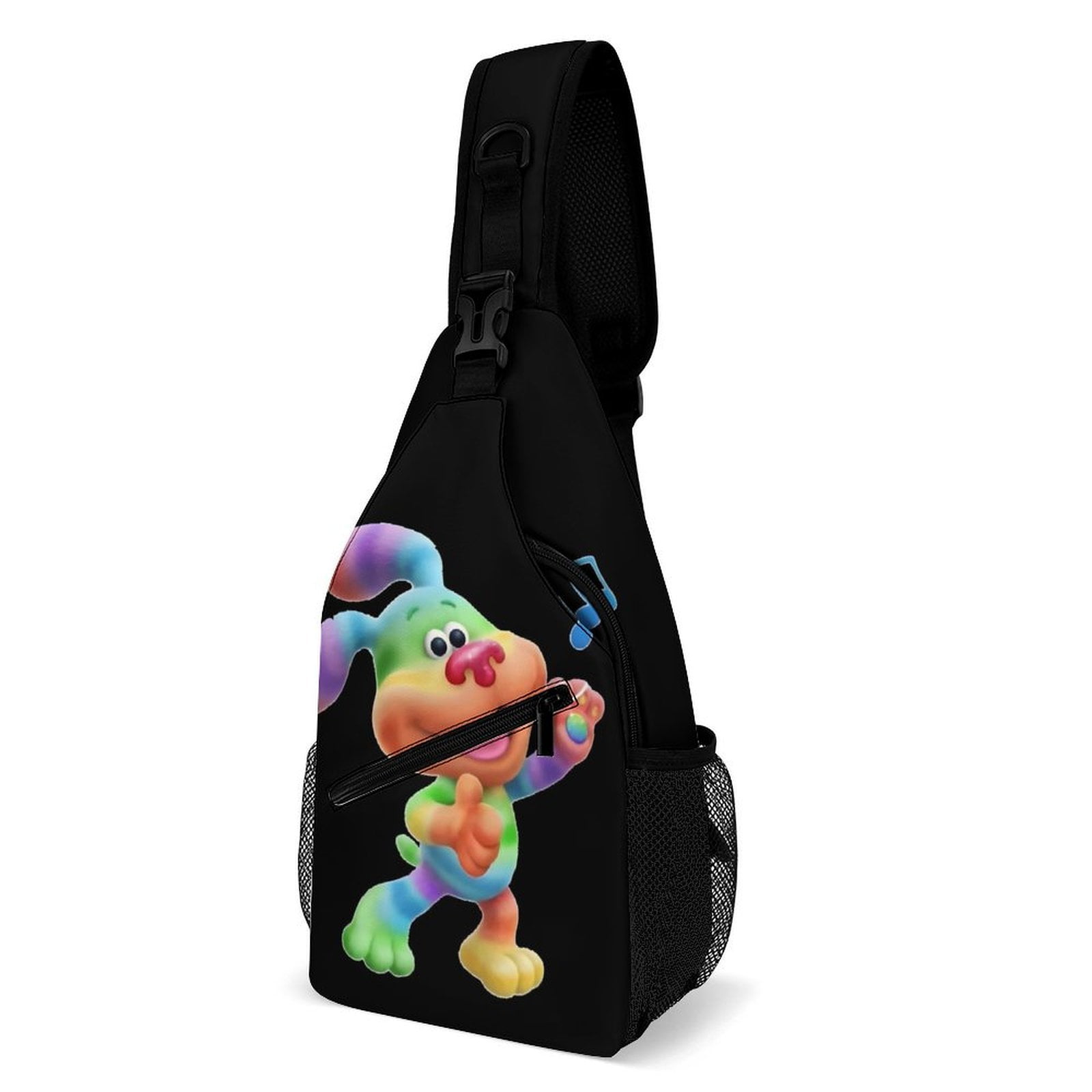 Blues Clues Cute anime messenger backpack travel hiking shoulder chest ...