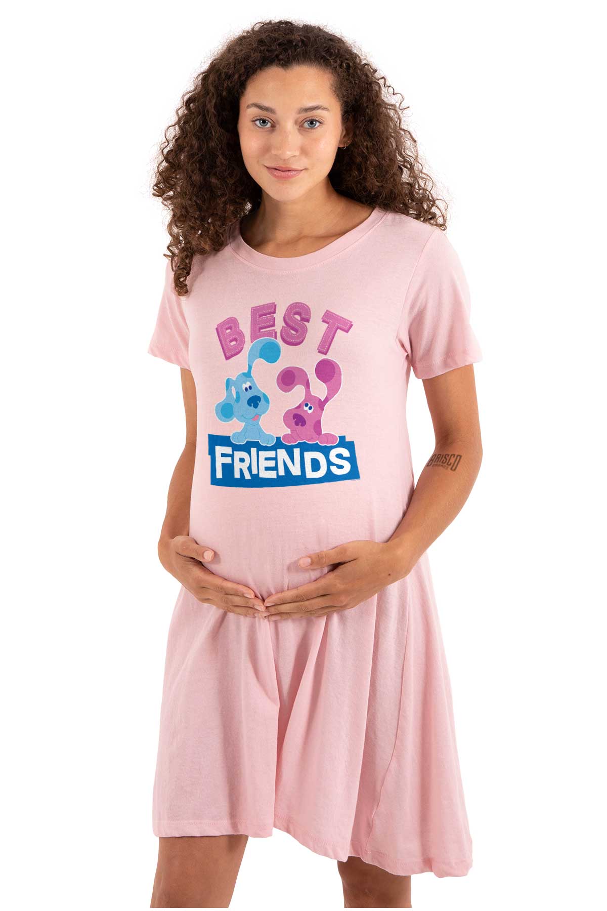 Blues Clues Magenta Best Friends Women's Maternity Dress Brisco Brands ...