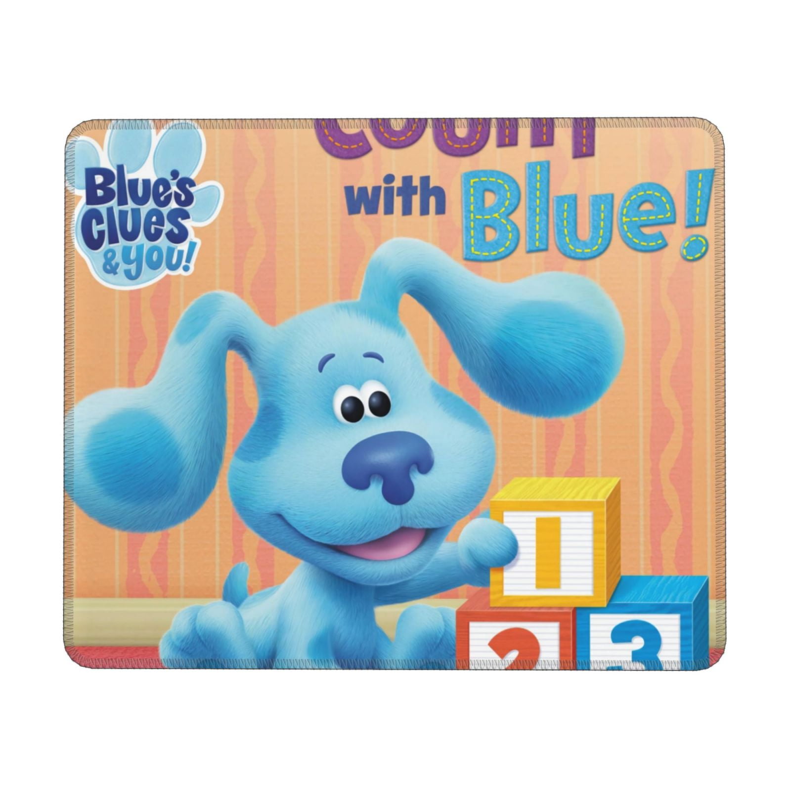Blues Clues Mouse Pad Square Cute Mouse Pads For Wireless Mouse Small ...