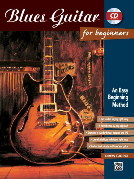 Blues Guitar for Beginners: An Easy Beginning Method, Book & Enhanced ...