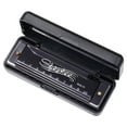 Blues Harmonica in C , 10 Holes Harp Diatonic Harmonica 20 Tones Mouth ...