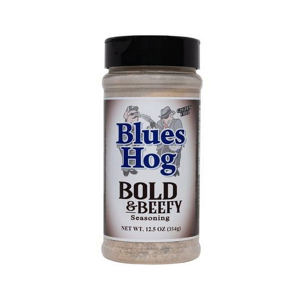 Blues Hog Bold & Beefy Barbeque Seasoning, Gluten-Free, 12.5 oz ...