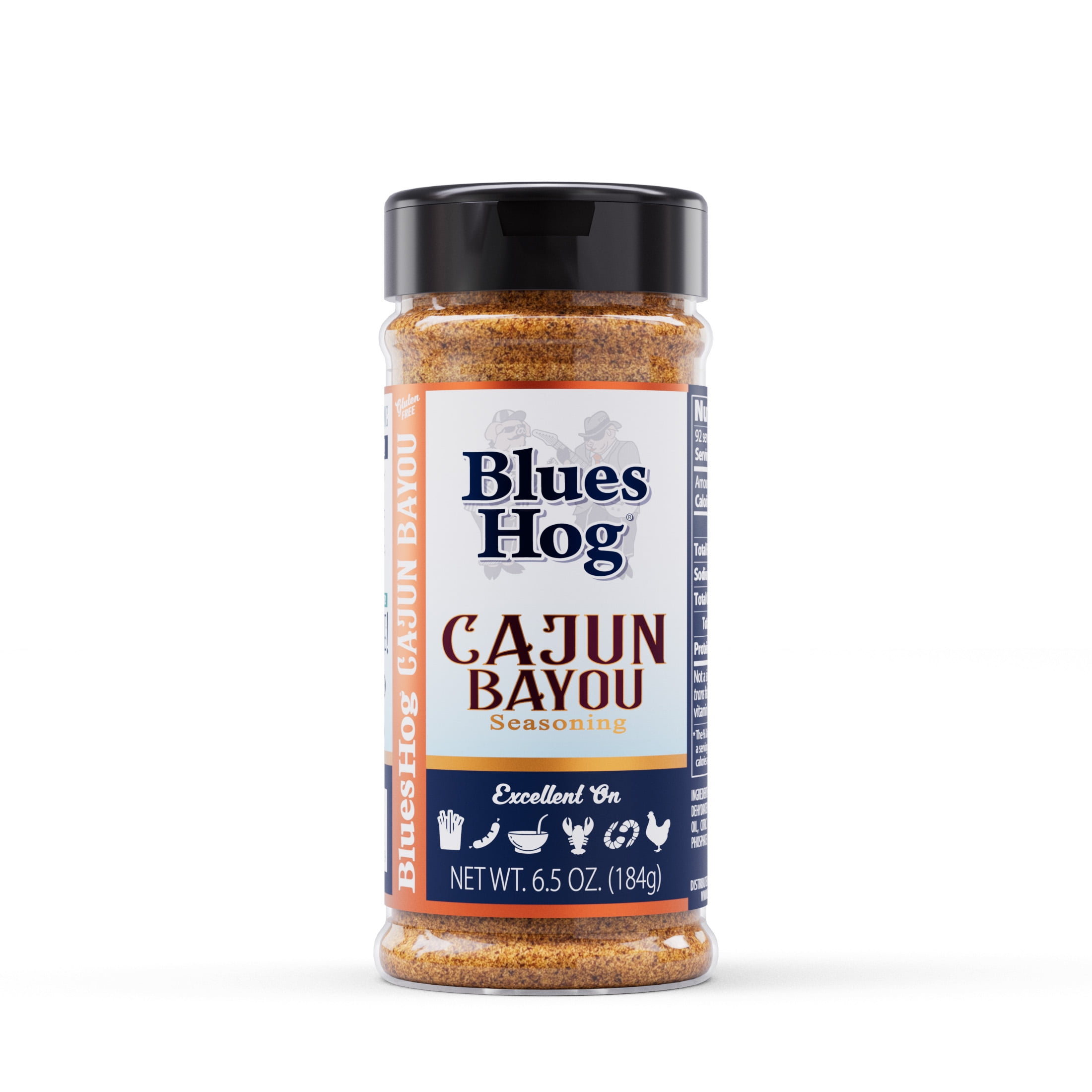 Blues Hog Cajun Bayou Seasoning, Bold Cajun Spice Blend, All-Natural ...