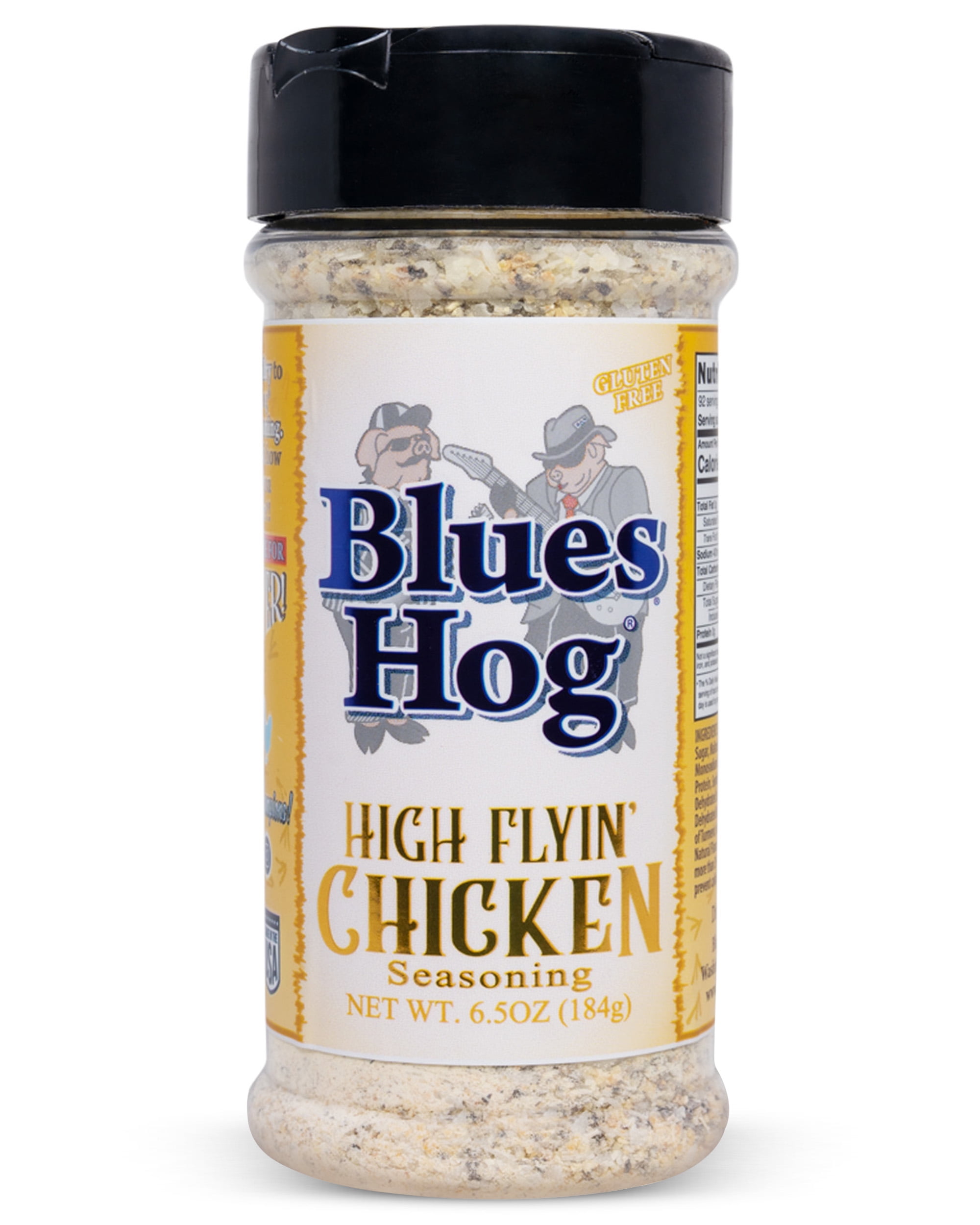 Blues Hog Chicken Seasoning, High Flyin', Gluten-Free, Citrusy Garlic ...