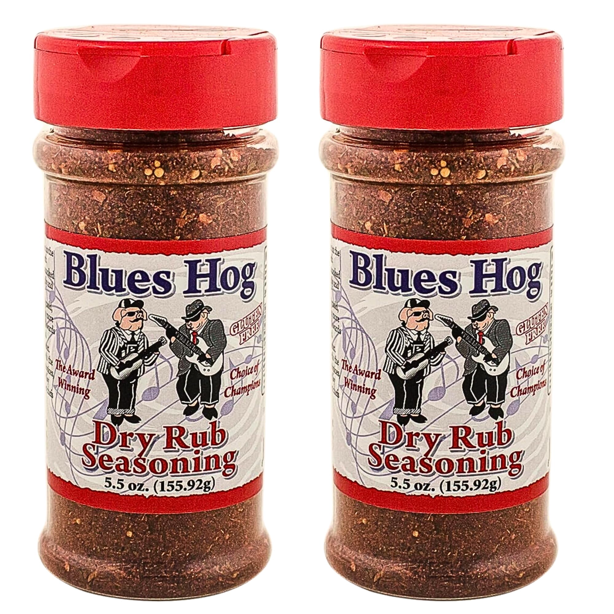 Blues Hog Original Dry DHF10 Rub All-Purpose Seasoning (5.5 Oz/155.92g ...