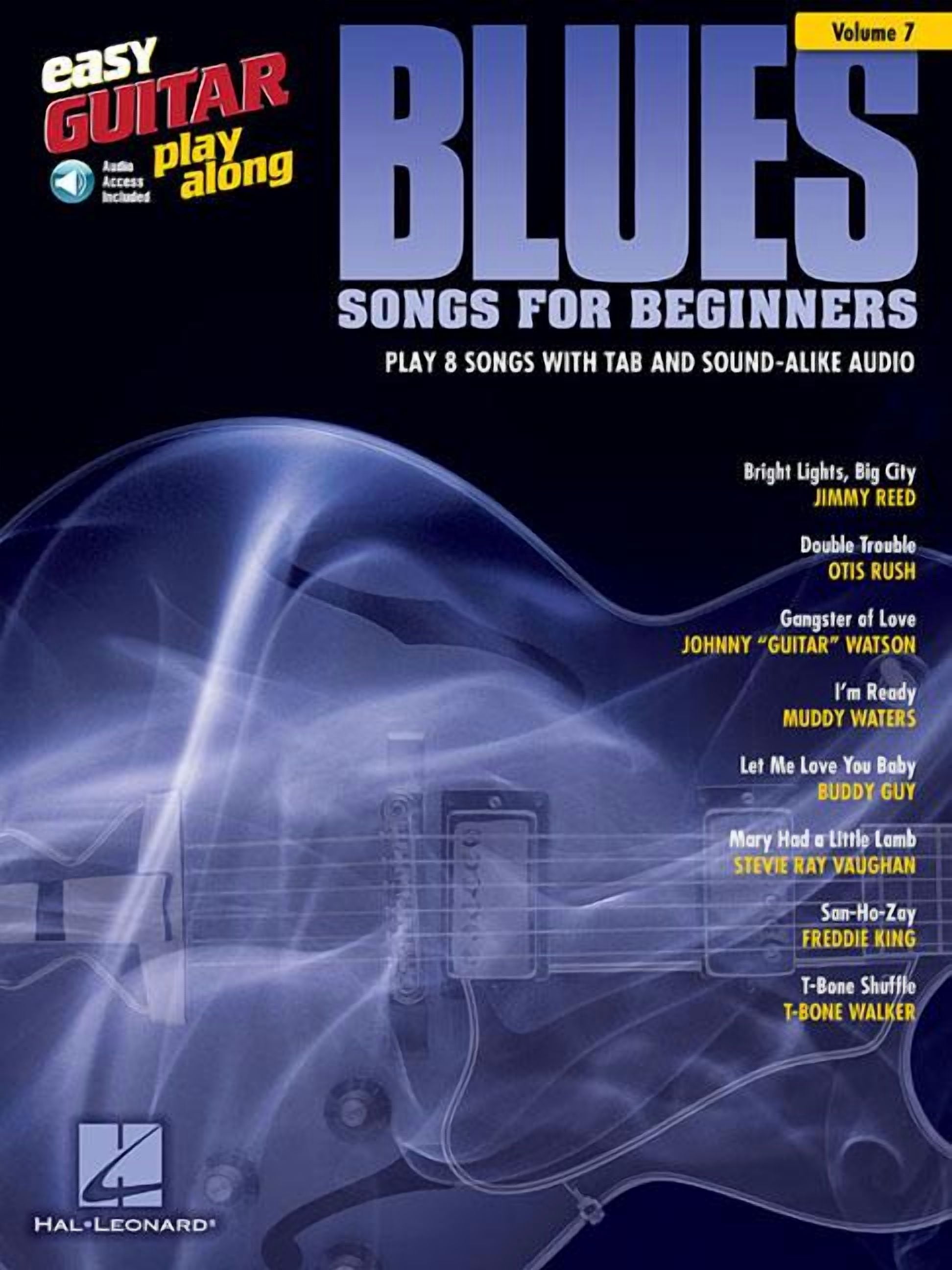 Blues Songs for Beginners: Easy Guitar Play-Along Volume 7 (Paperback ...