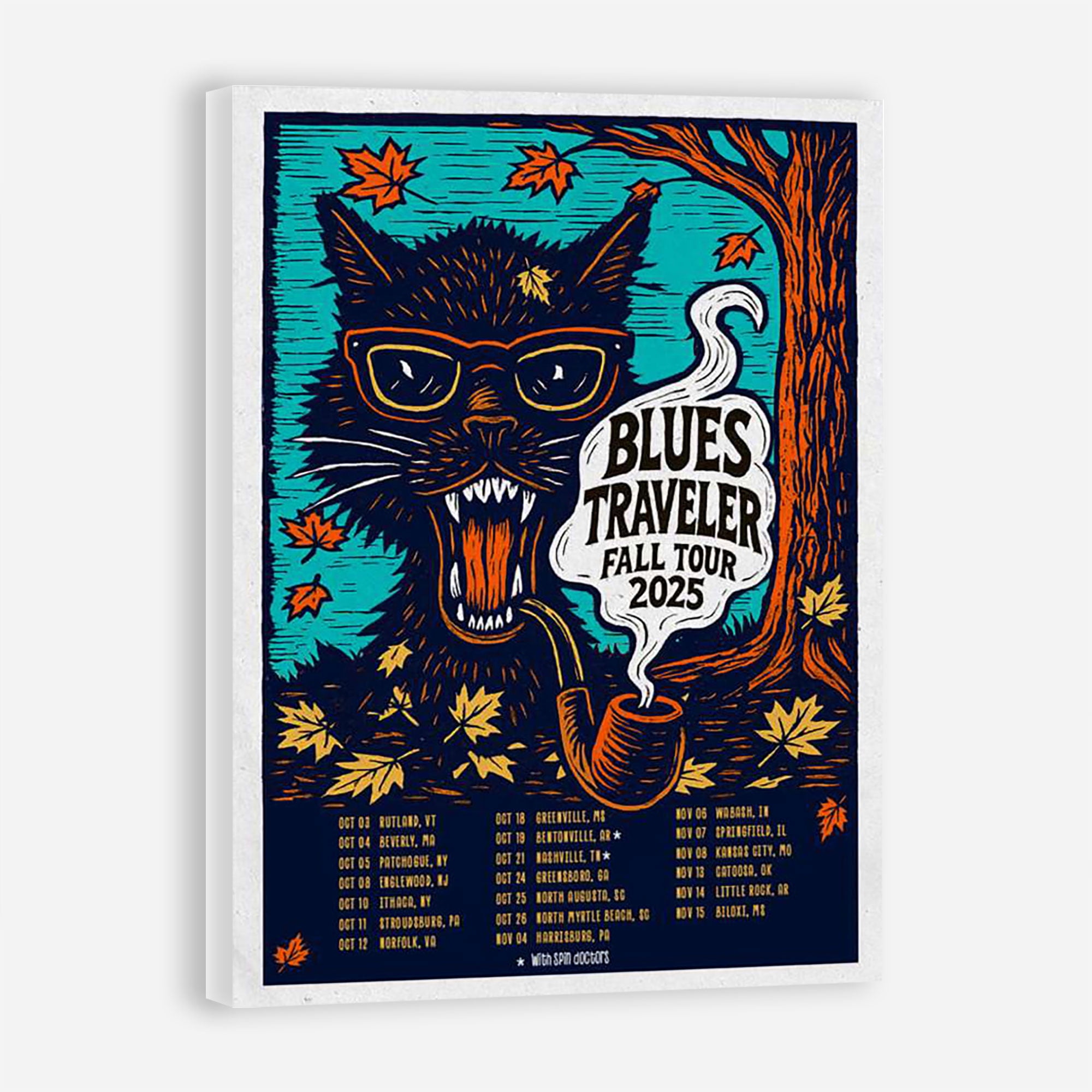Blues Traveler Announces Fall 2025 Tour Poster - Walmart.com