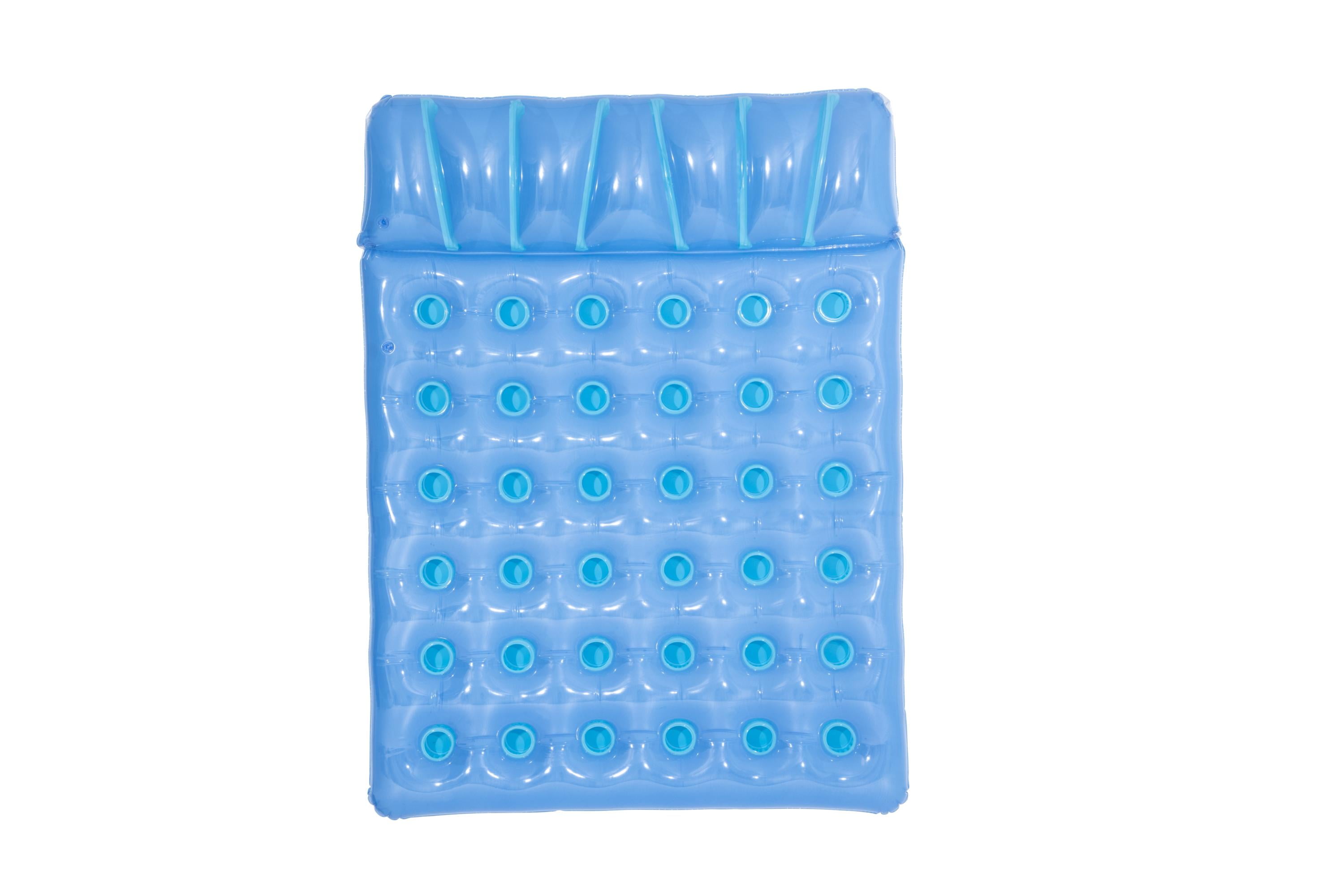 Bluescape 6'4'' x 56'' Blue Double Beach and Pool Lounge, Adult Unisex ...