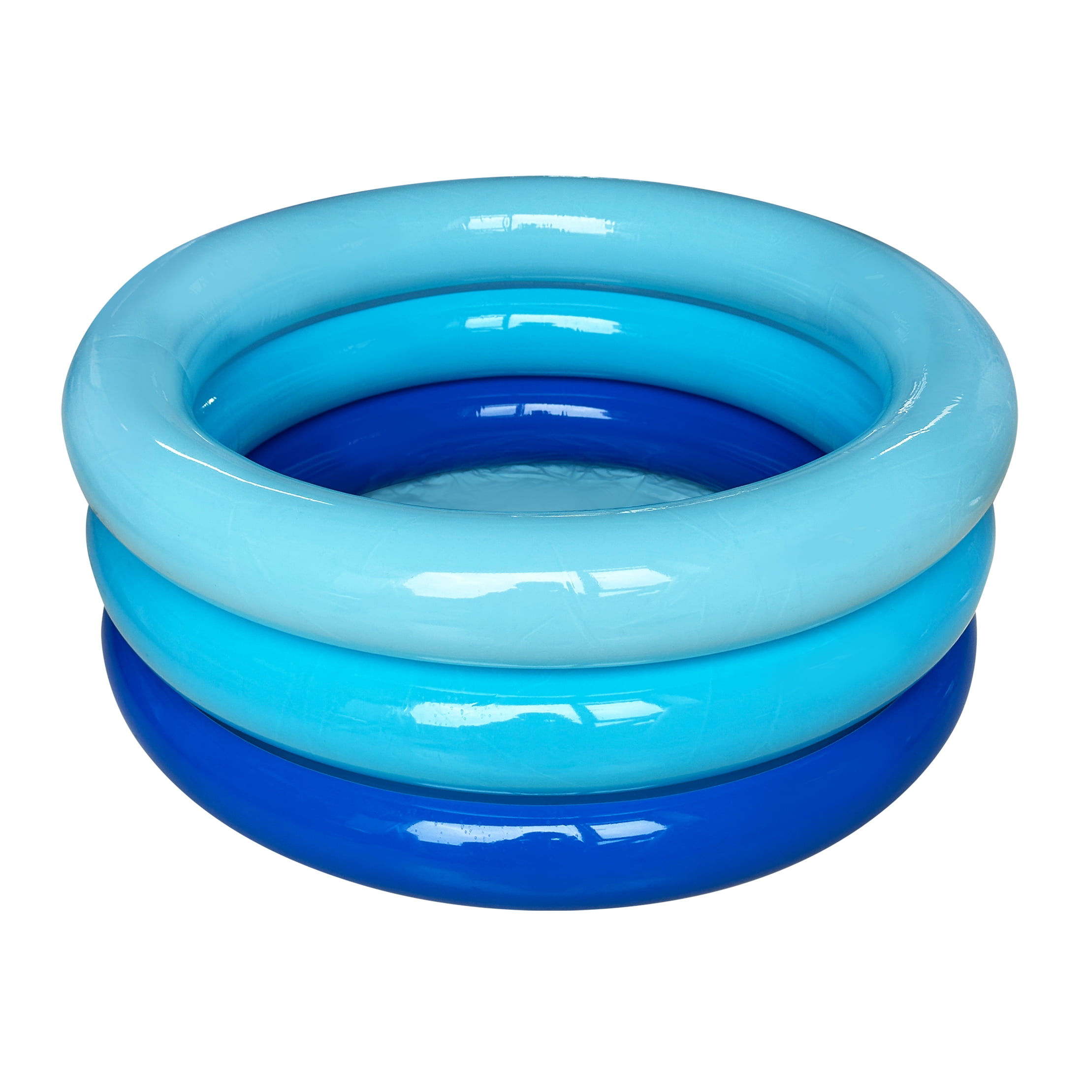 Bluescape Baby Pool with 3 Ring Design, Above-Ground Inflatable Pool ...