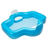 Free Shipping! Bluescape Inflatable Family Swimming Pool with 2 Seats ...