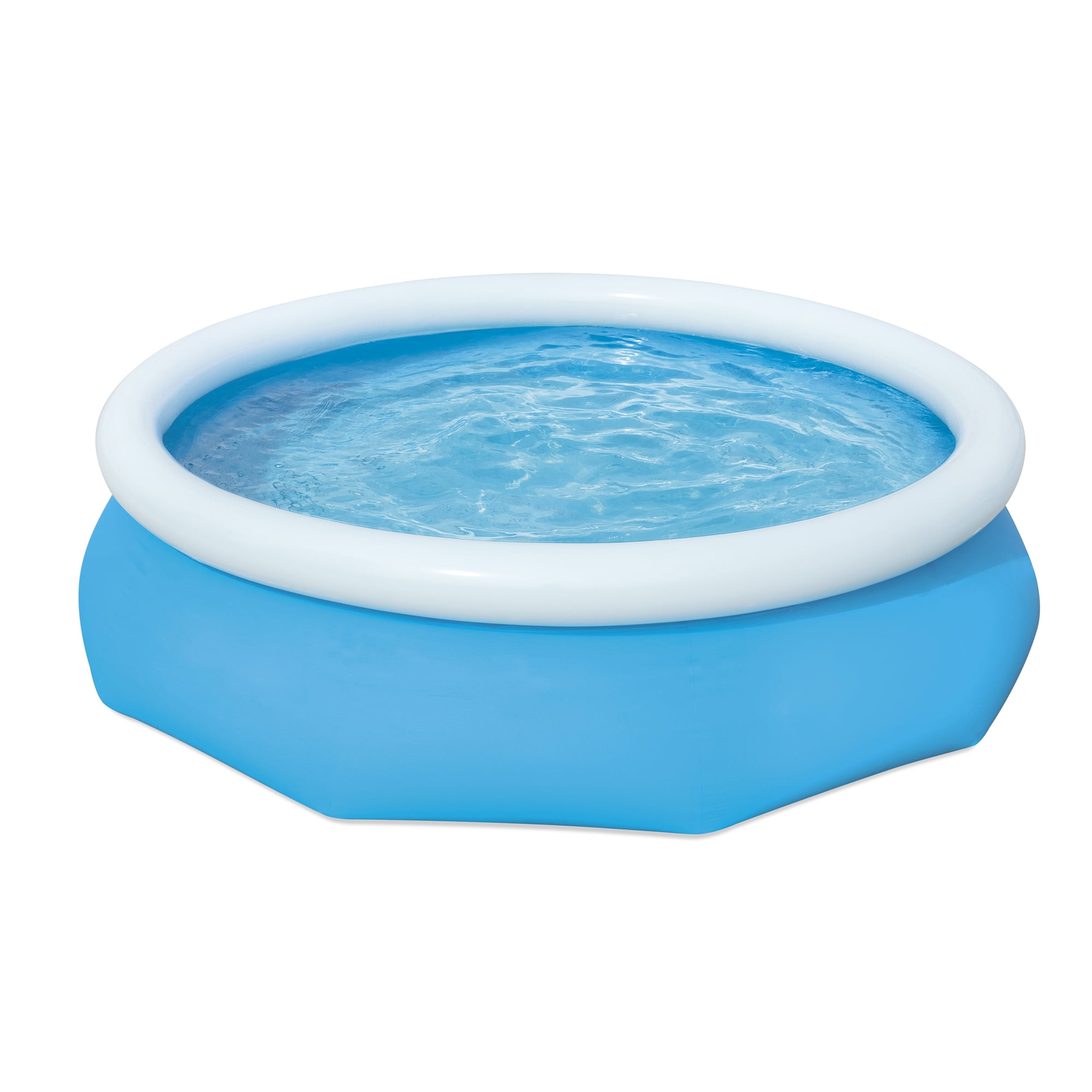 Bluescape Fast Set 10’ x 30” Round Inflatable Soft Sided Above Ground ...