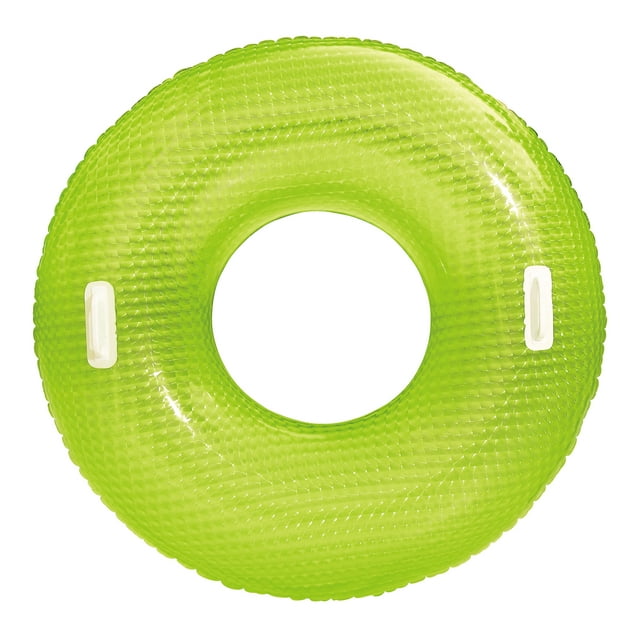 Bluescape Green Diamond Sparkles Inflatable Tube Pool Float, for Kids ...