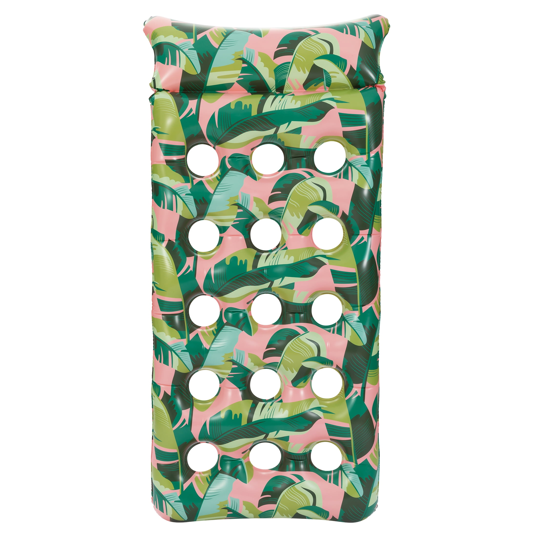 Bluescape Green Hydro Cooled Inflatable Water Lounge Pool Float for ...