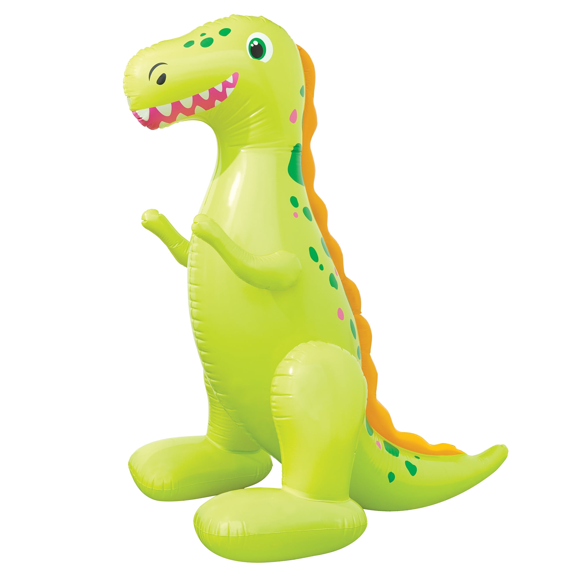 Bluescape Inflatable Dinosaur Sprinkler Green 5 feet Outdoor Kids Water ...