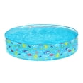 Bluescape Medium Size Round Multi-Color Above-Ground Kiddie Swim Pool 6 ...