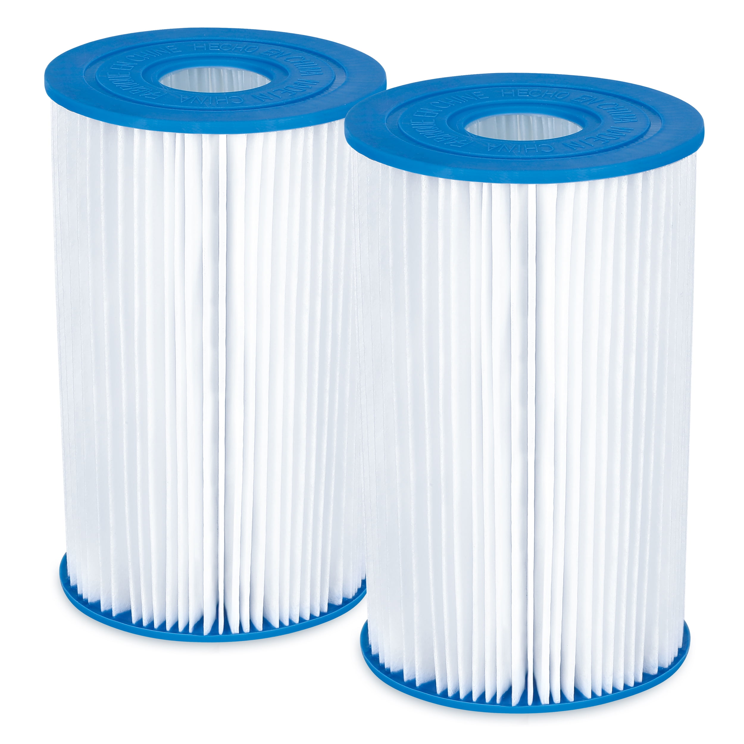 Bluescape Pool Filter Cartridge Type B 2-Pack White Heavy-Duty 5.5x10 ...