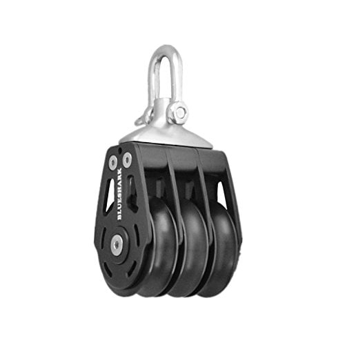 Blueshark Sailboat Blocks Aluminum 75mm Triple 2776 - Walmart.com