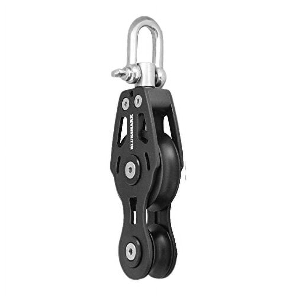Blueshark Sailboat Swivel Blocks Aluminum 75mm 2780 - Walmart.com