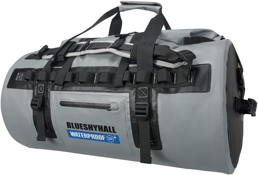 Blueshyhall Waterproof Duffle Bag with Durable Handles & Straps, Water ...