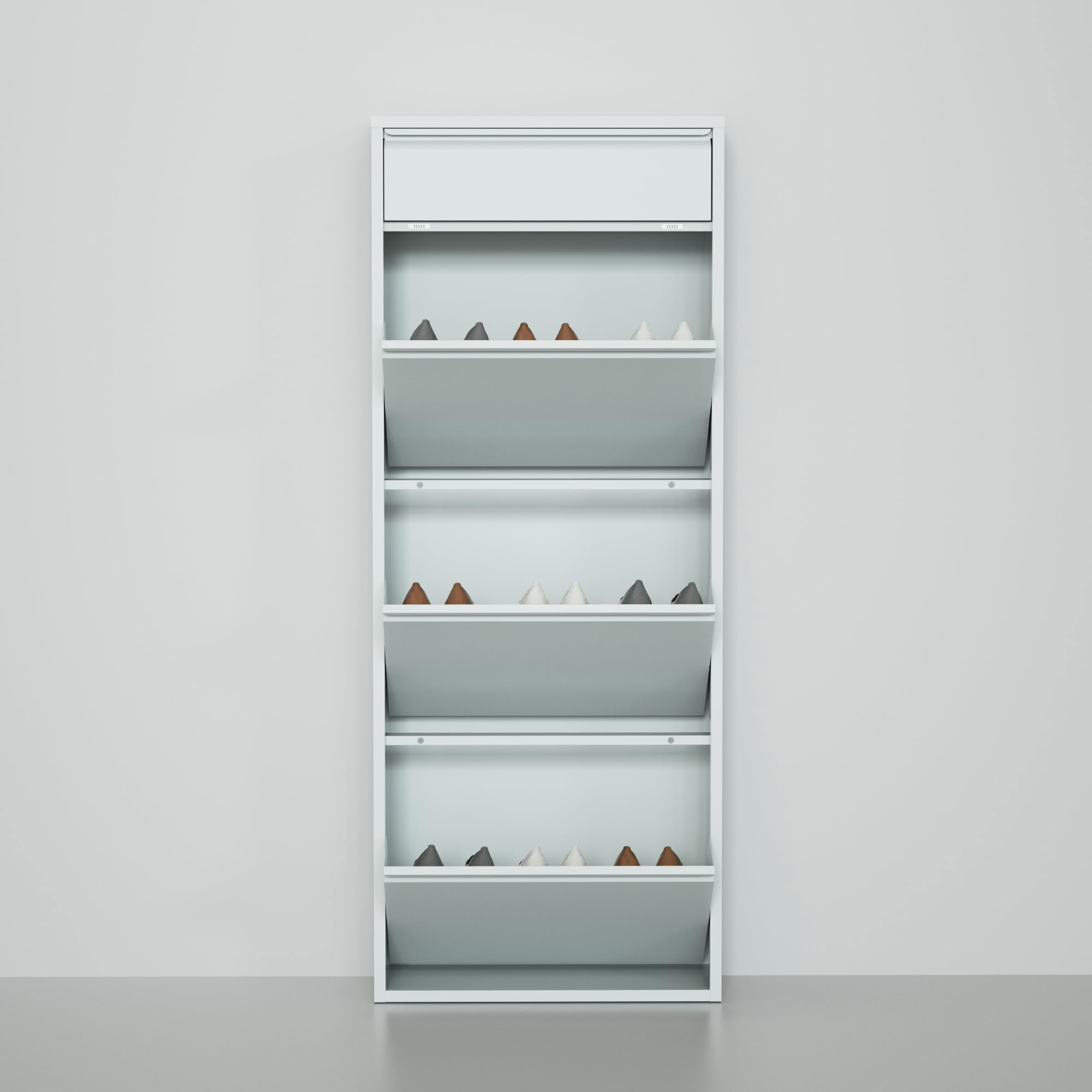 Bluesky Shoe Cabinet, Shoe Rack, Shoe Storage, Shoe Organizer, Metal ...