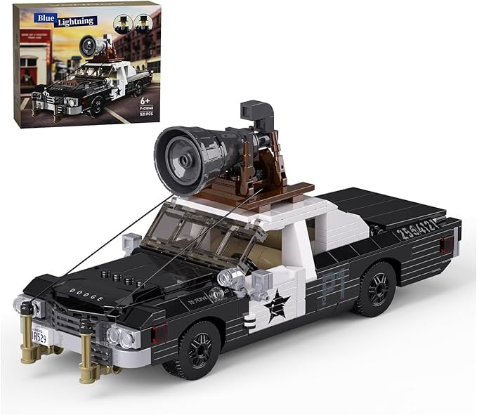 Bluesmobile Brothered Monaco Police Car Building Blocks Set,Bluesmobile ...