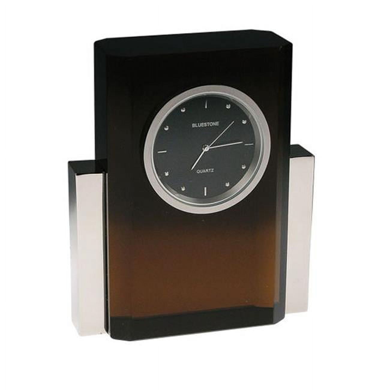 Bluestone Designs Black Crystal Clock - Black - Walmart.com