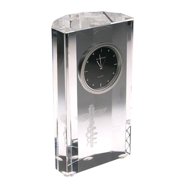 Bluestone Designs Justice Crystal Clock clear - Walmart.com