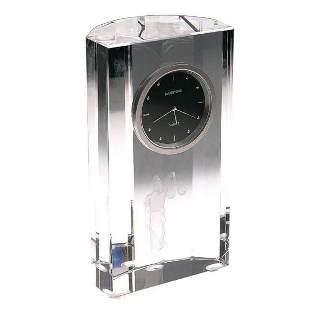 Bluestone Designs W359 Caduceous Crystal Clock clear - Walmart.com