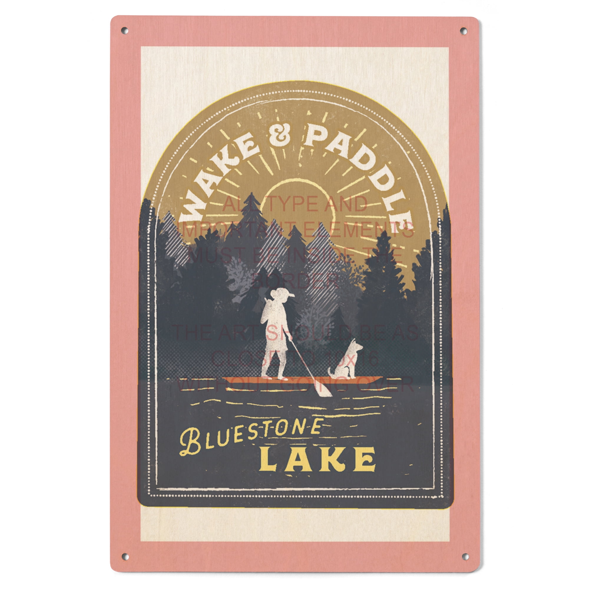 Bluestone Lake, WV, Lake Life Series, Wake and Paddle, Landscape With ...