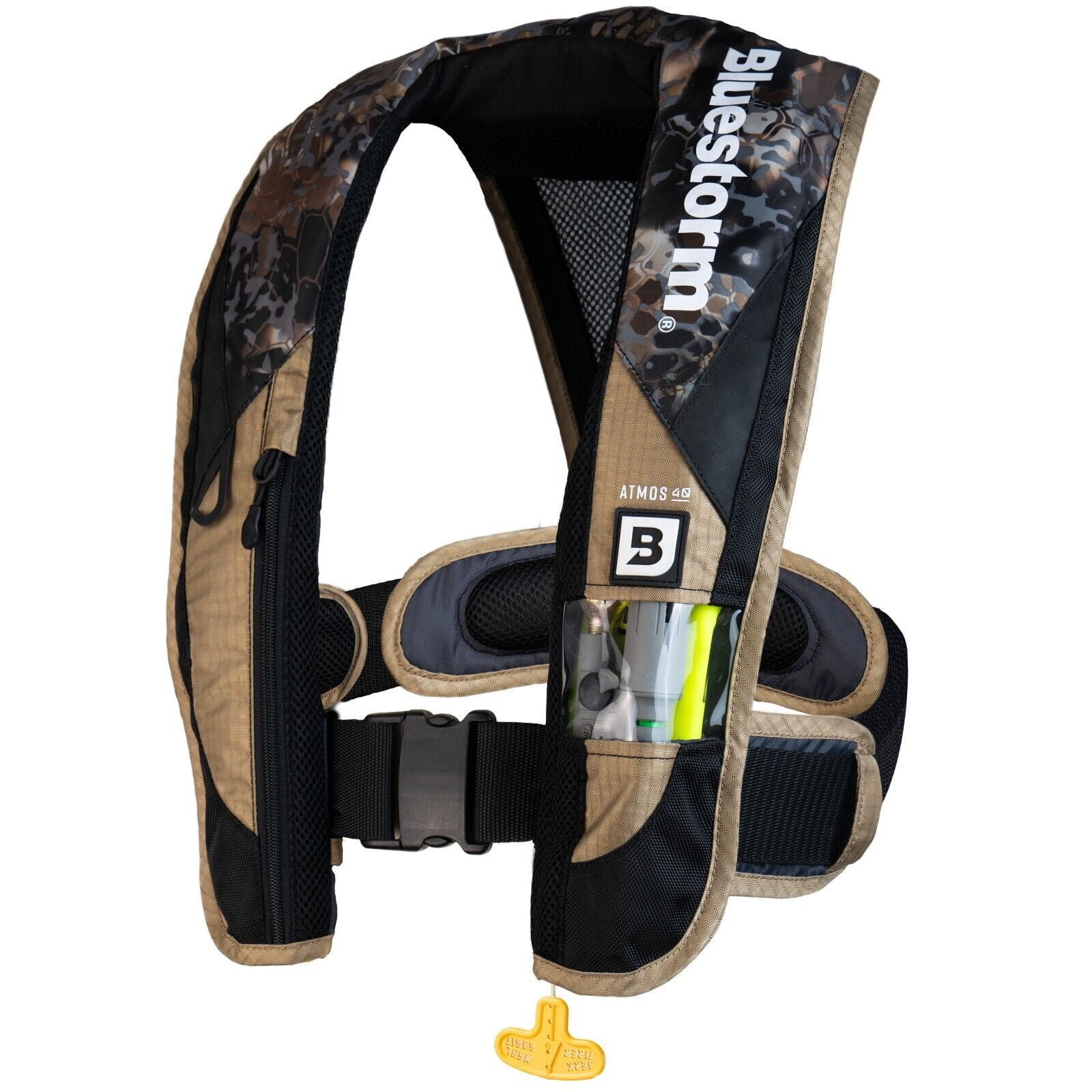 Bluestorm Atmos 40 Inflatable AUTO Life Jacket USCG Type 2 PFD, Kryptek ...