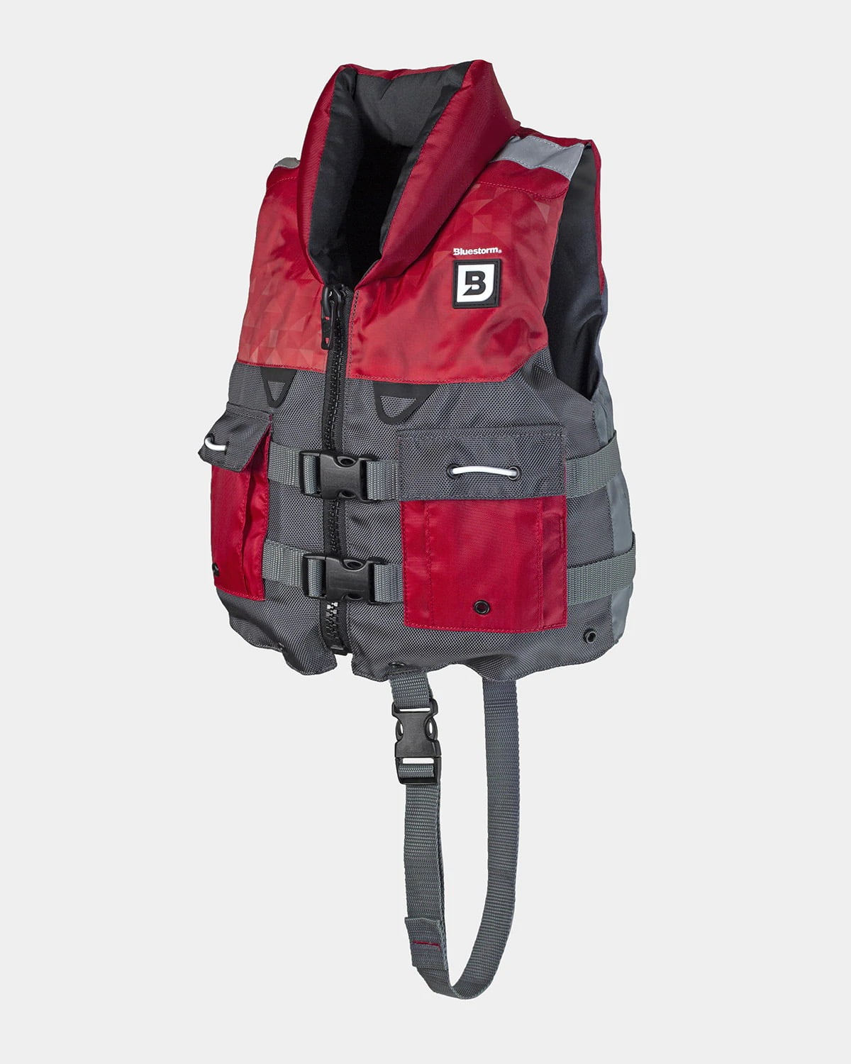 Bluestorm Classic Child Fishing Life Jacket - Nitro Red [BS-365-RED-C ...