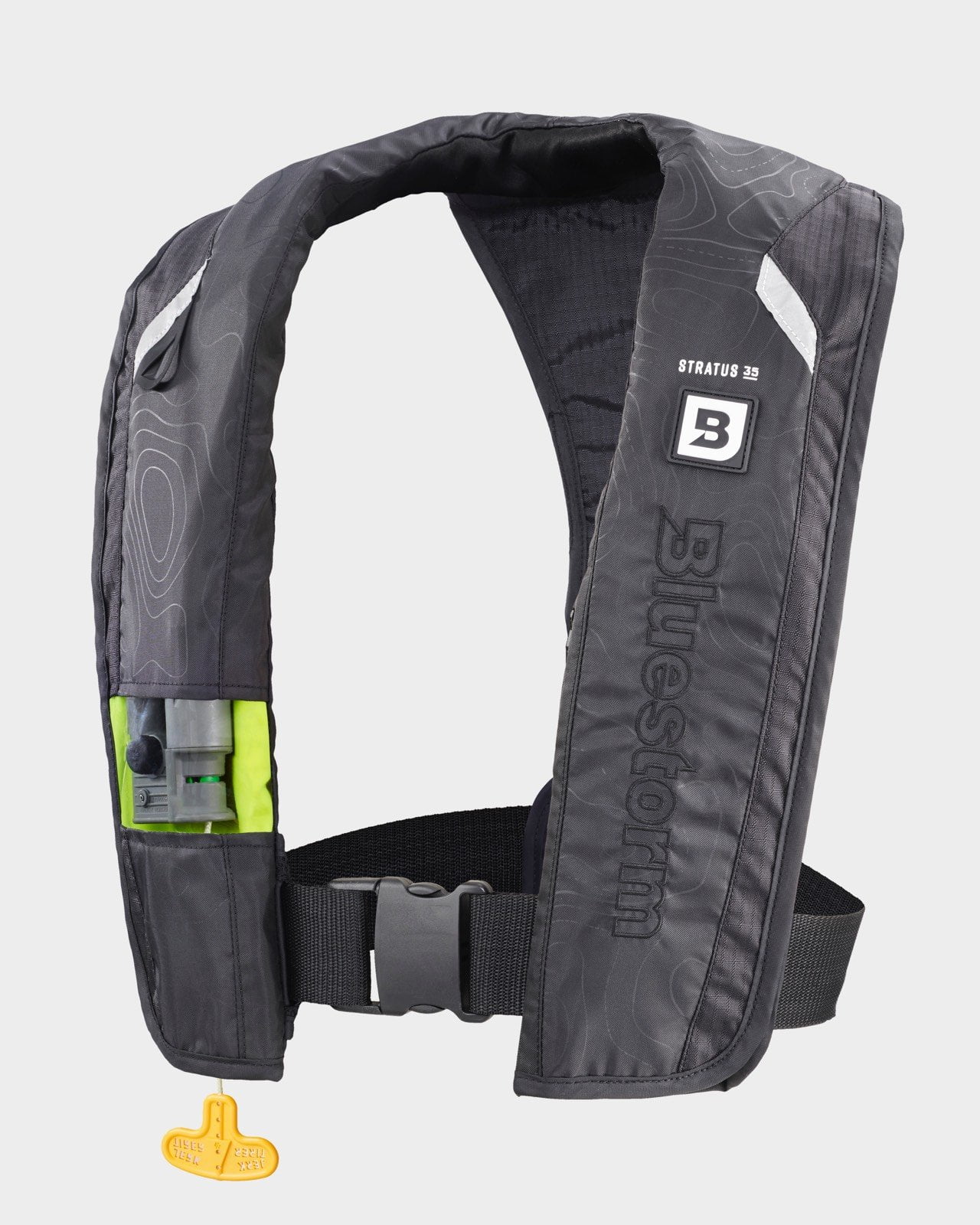 Bluestorm Gear Stratus 35 Inflatable Pfd Life Jacket Apex Black Us