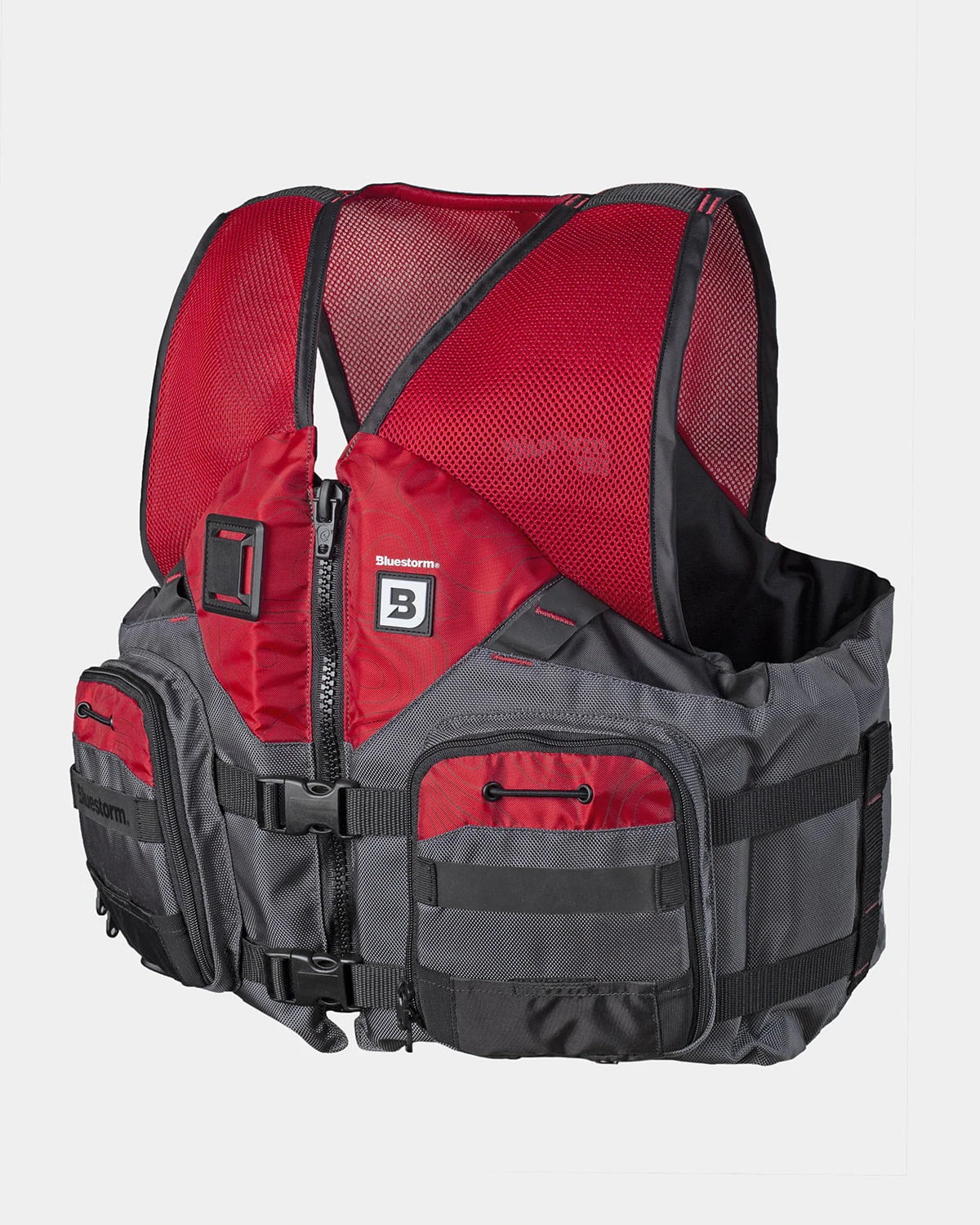 Bluestorm Sportsman Adult Mesh Fishing Life Jacket - Nitro ... [BS-105 ...